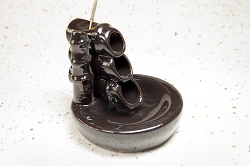 PORTAINCIENSOS QUEMADOR INCIENSO DE REFLUJO CASCADA 10X10 CM ...